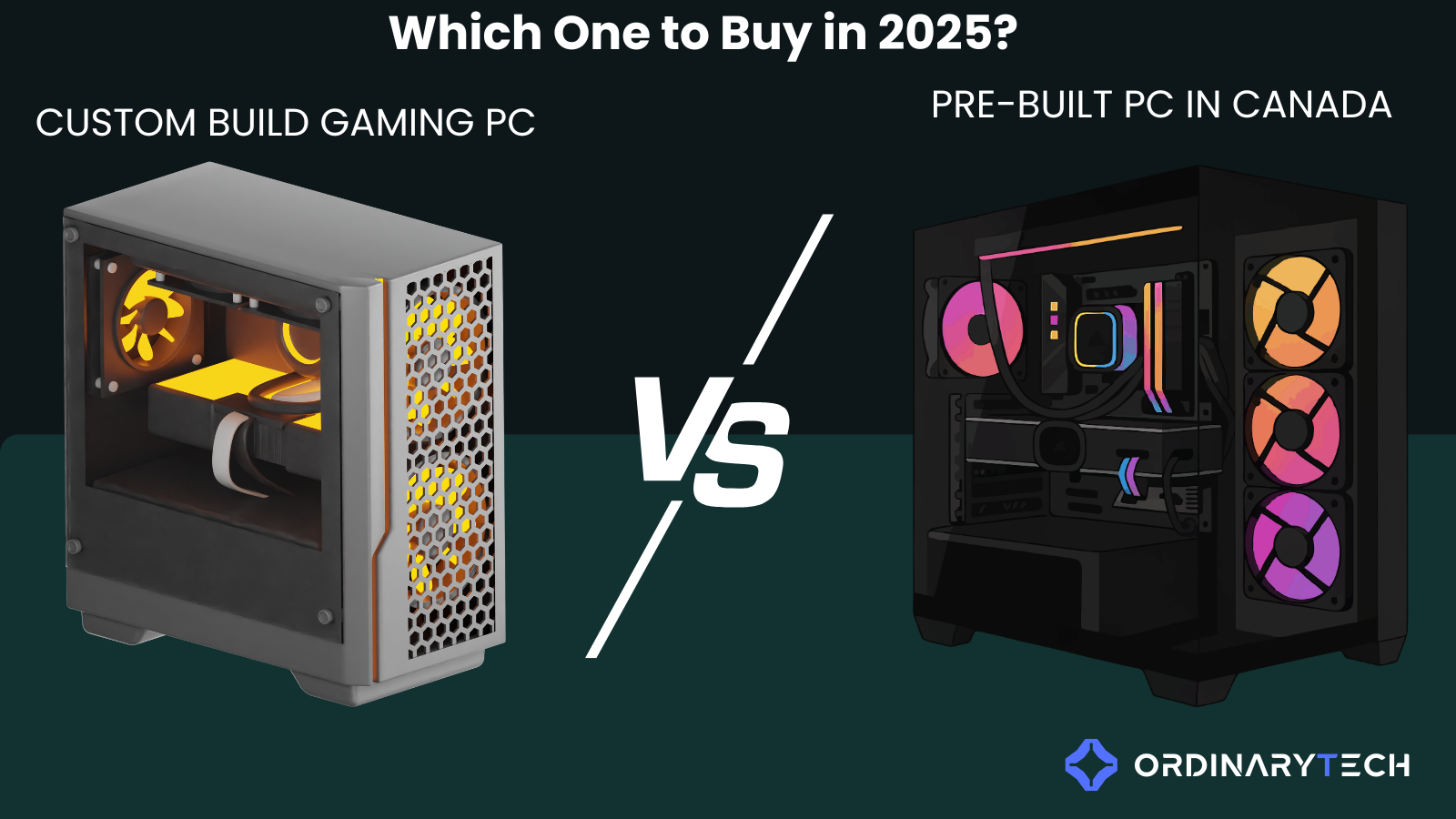 Custom Build Gaming PC vs Pre-Built PC in Canada: Which one to buy in