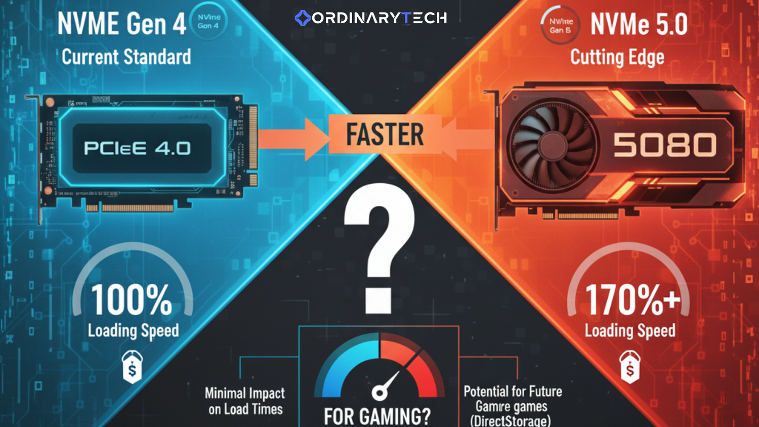 NVMe Gen 4 vs Gen 5: Does the Speed Boost Matter for Gamers?