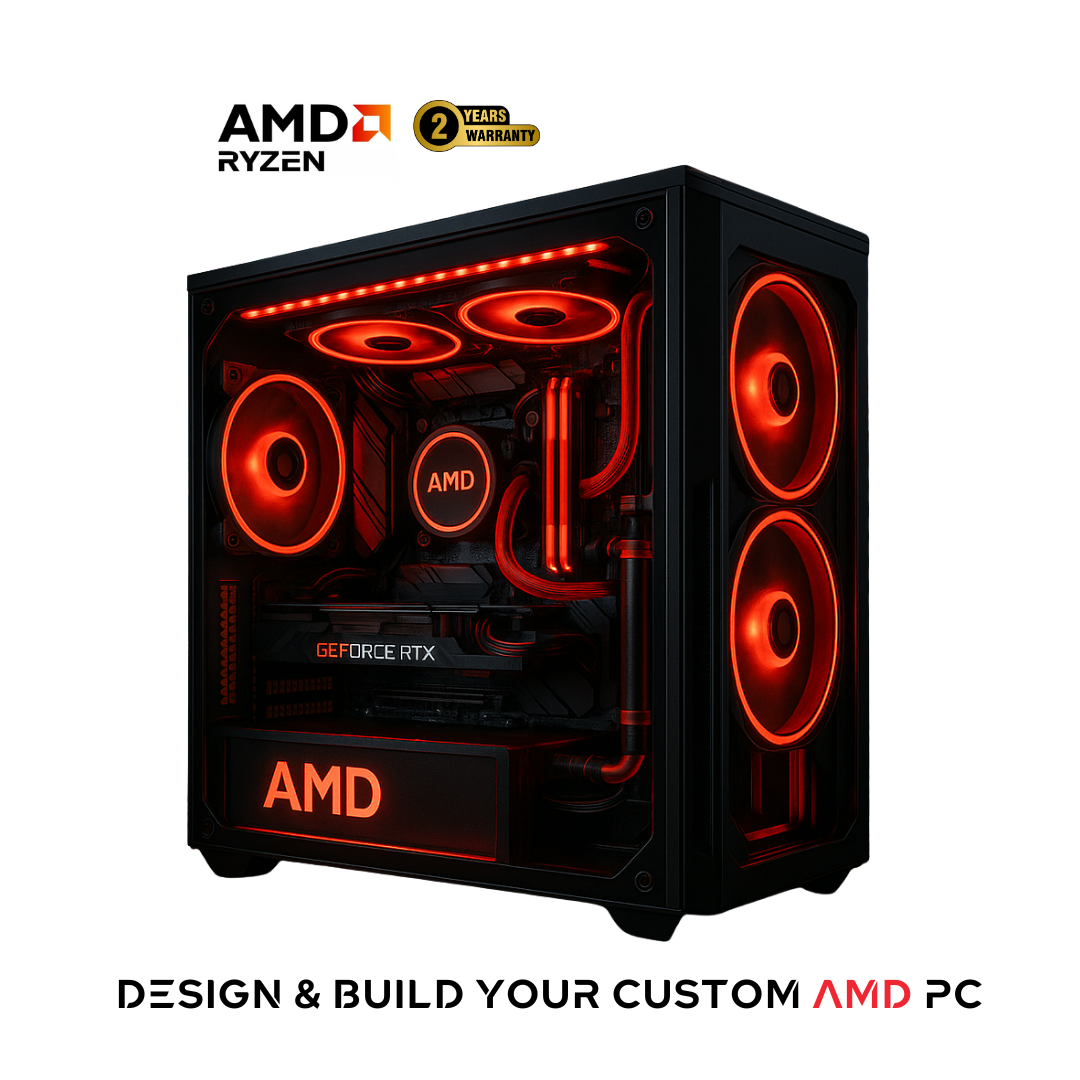 AMD Custom Gaming PC Build | Design Your Own PC Starts at $1449